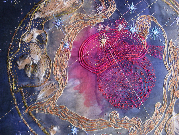 The Space Stitchery of Artist Marta Brysha - Make: