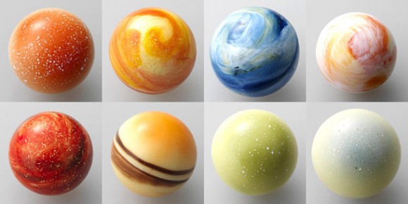 Chocolate Planets And Meteorites - Make: