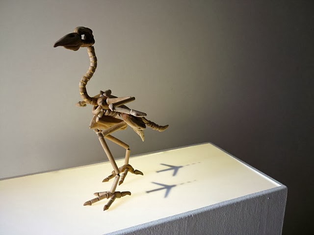 Skeleton Wood Sculptures